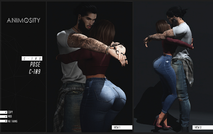 Second Life Marketplace - Animosity - C-109 Pose